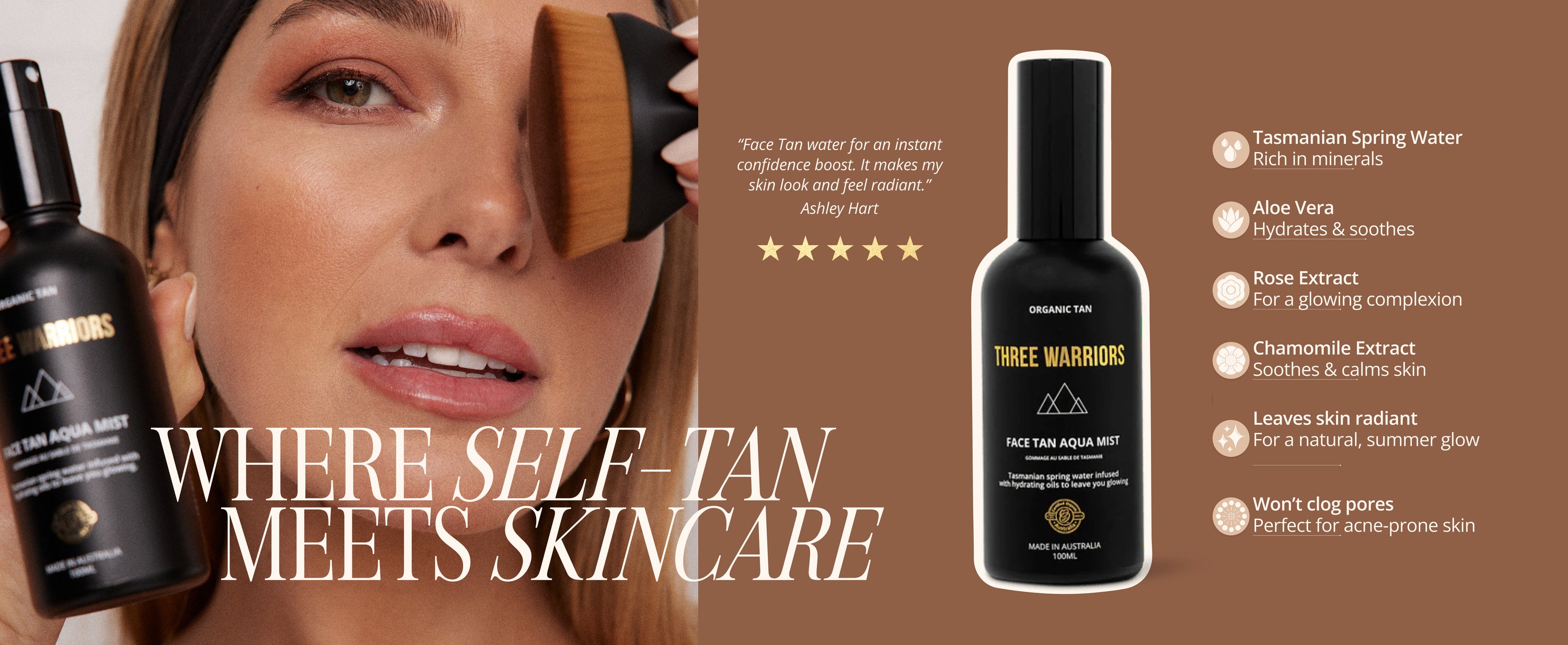 Three Warriors Natural And Organic Fake Tan Uk Store
